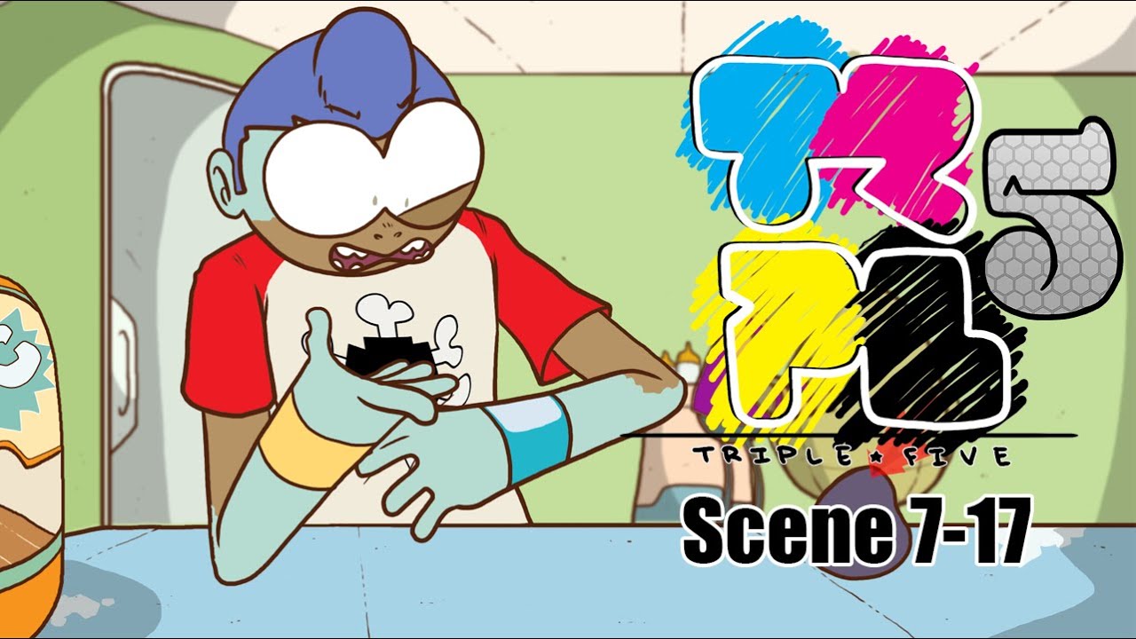 2D animated series | TRPL5 (Triple Five) Scene 7-17 - YouTube