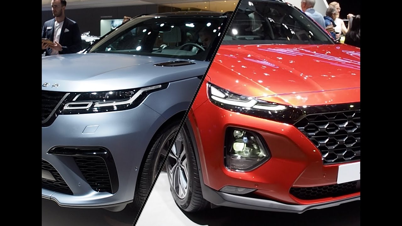 Hyundai Santa Fe 2020 vs. Range Rover Land Rover 2020 - YouTube