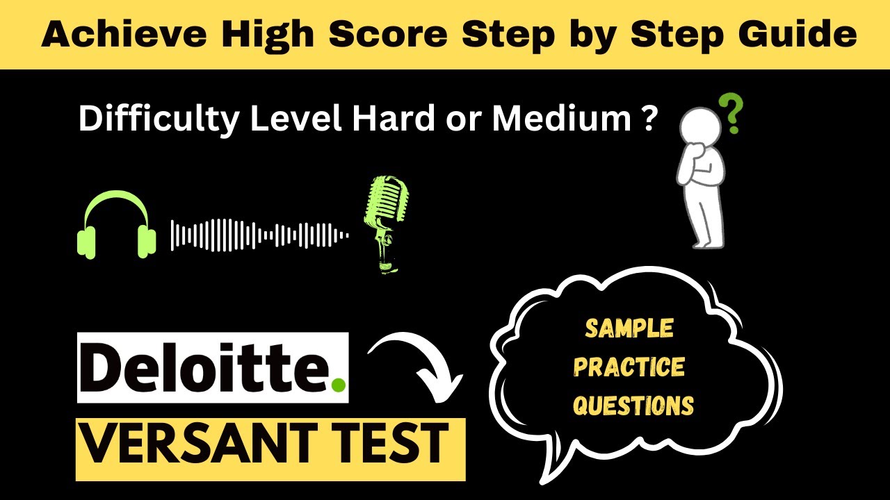 Versant Test Deloitte | Your Complete Guide to Success | versant test ...