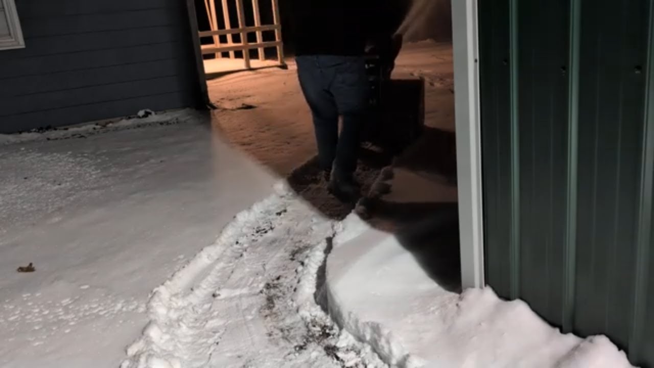 First 4 Inch Deep Snow Caught Me Unready - YouTube