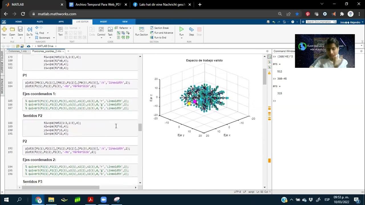 2022 03 10 21 46 45 NR Espacio de trabajo y articular de un robot 3GDL ...