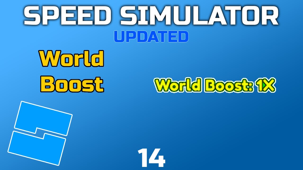 Roblox Studio: How to Make a Speed Simulator | Part 14 | World Boost - YouTube