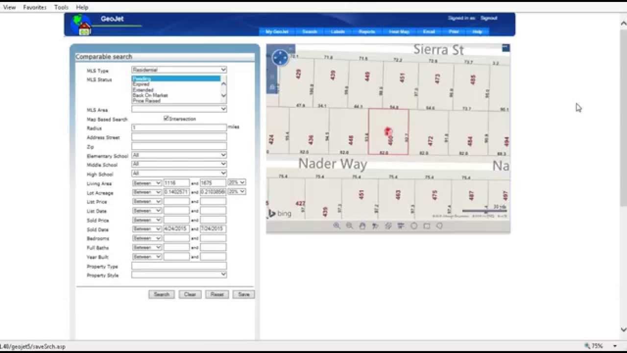 GeoJet Create a Fast CMA - YouTube