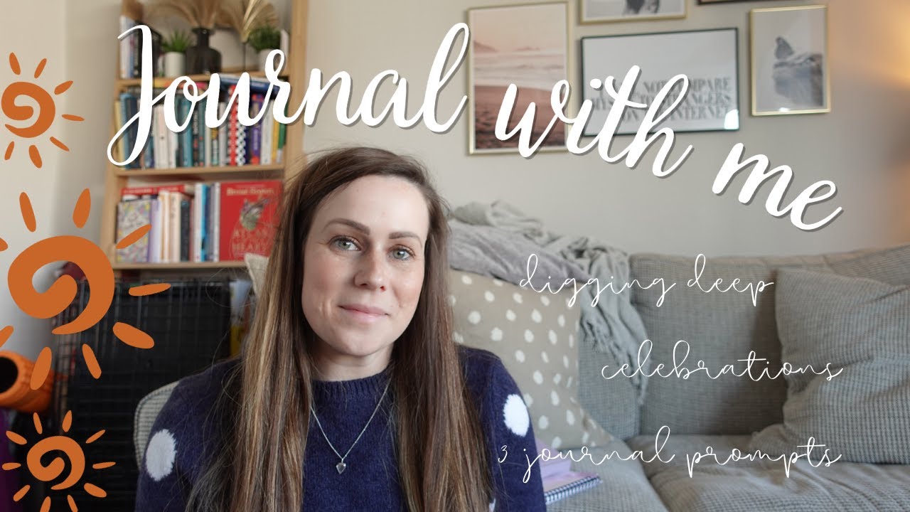 Journal with Me Prompts | Guided Journaling | Quick Journaling Session ...