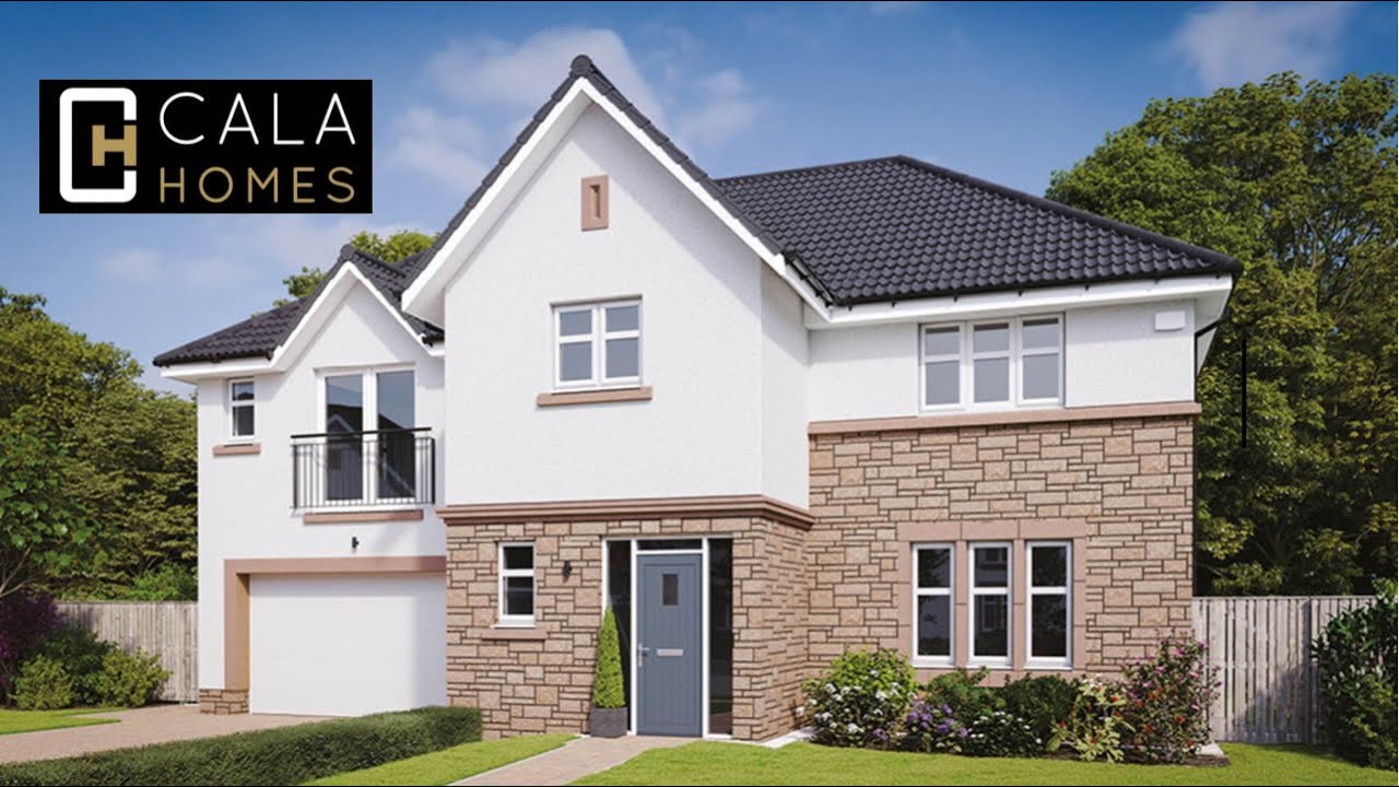 INSIDE CALA HOMES - ‘THE KENNEDY’ SHOWHOME TOUR UK 5 BEDROOM DETACHED ...