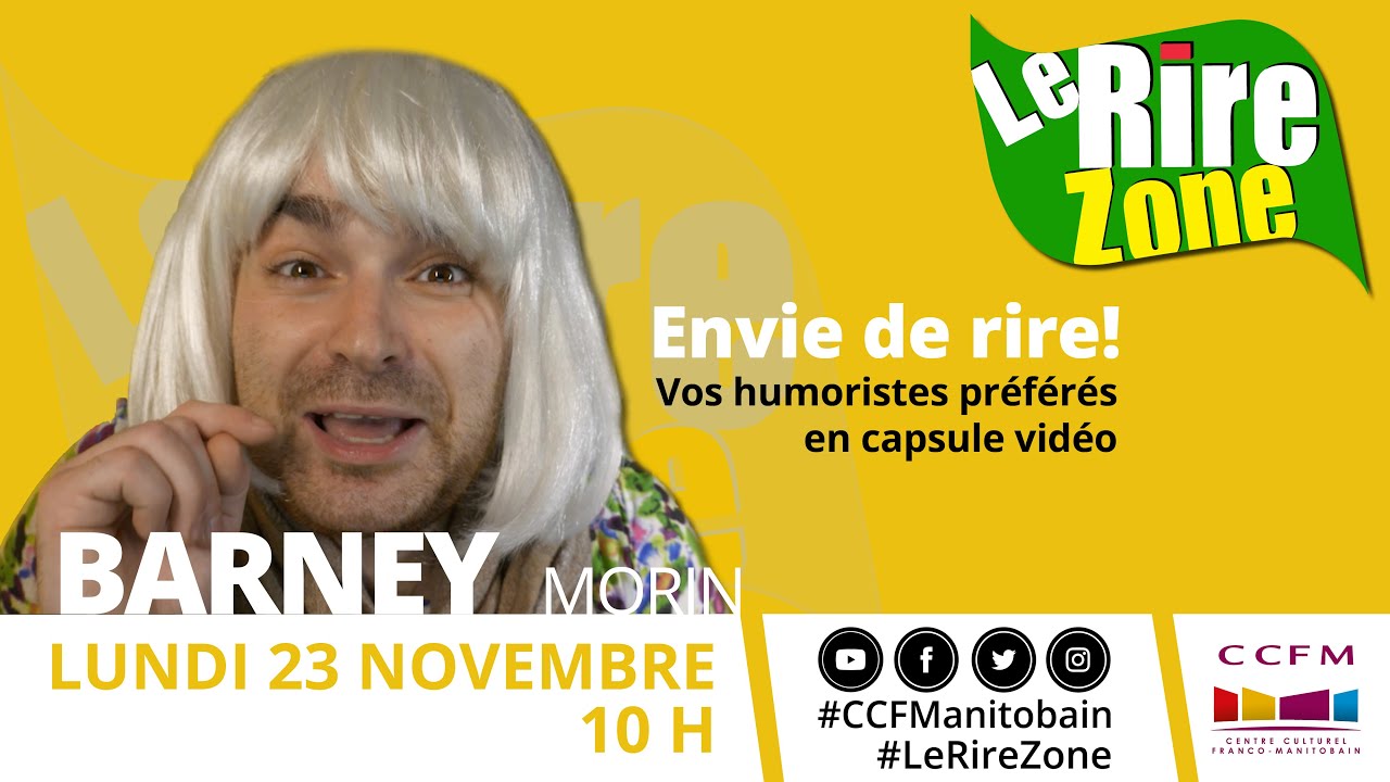 Barney Morin | Le Rire Zone - YouTube