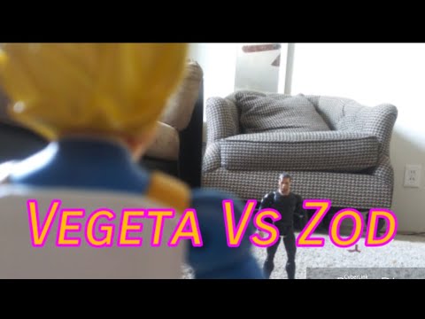 Vegeta VS Zod Stop Motion (DBZ Stop Motion) - YouTube