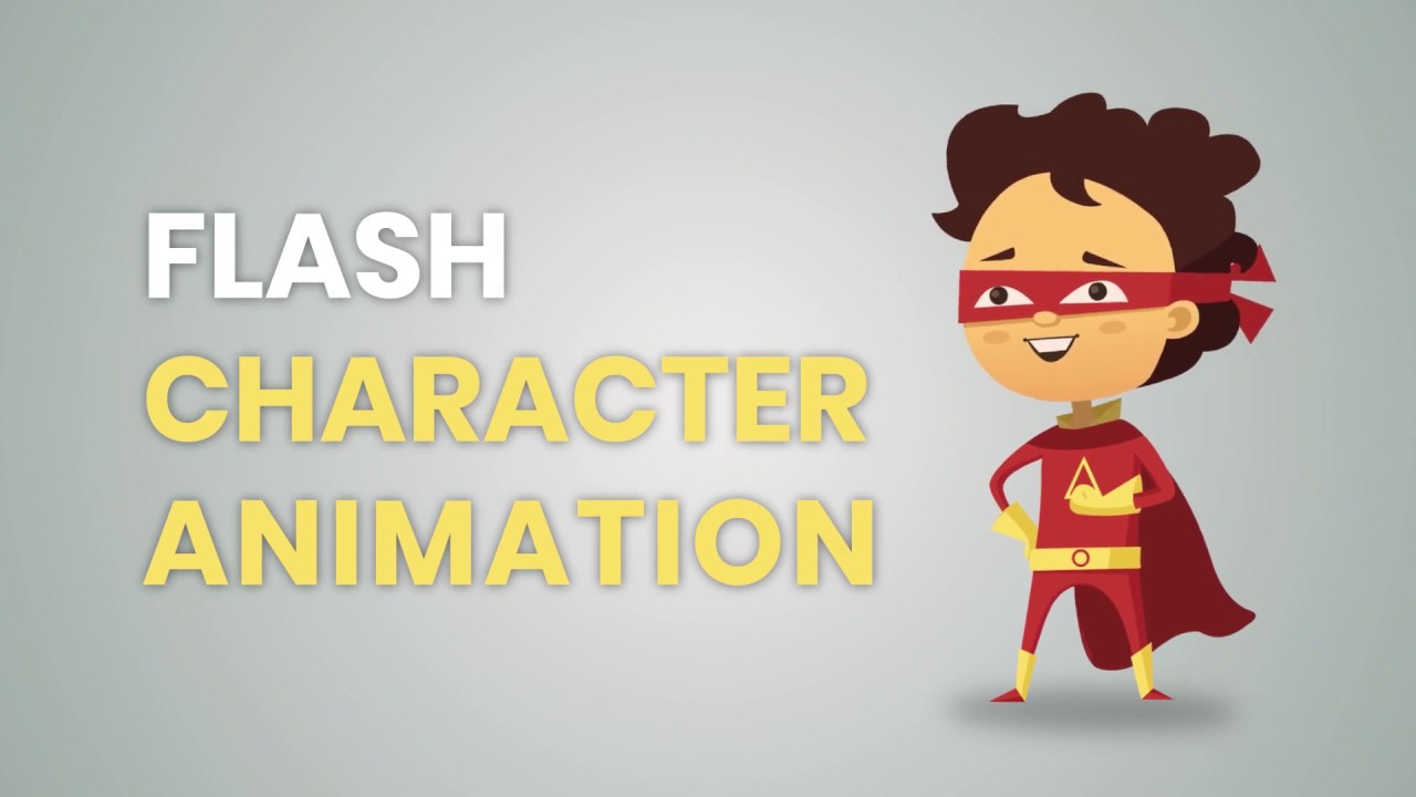 How to create character animation in Flash? Complete tutorial - YouTube