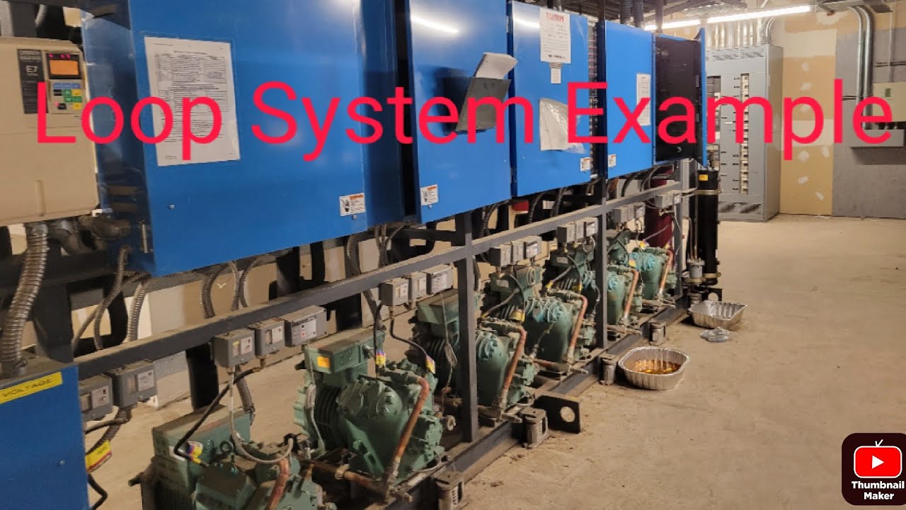 Supermarket Refrigeration- A Example of a Loop System - YouTube