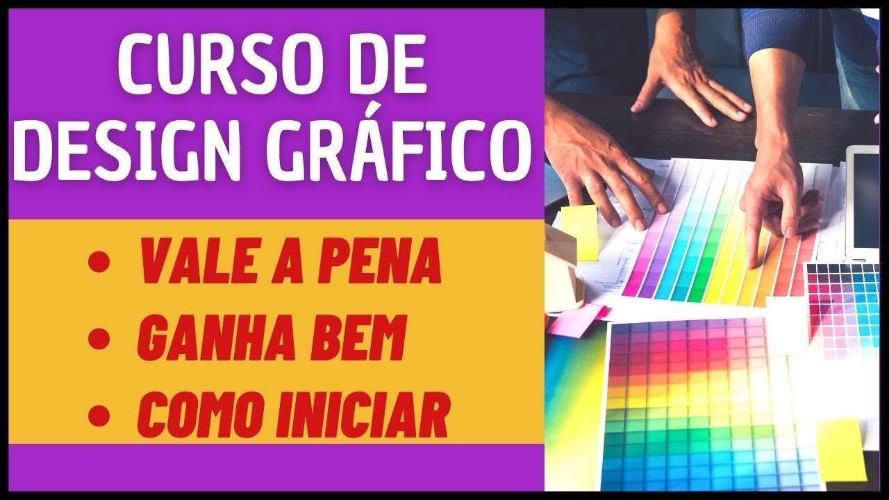 Curso de Design Gráfico Comunicação Visual para Iniciantes Completo ...