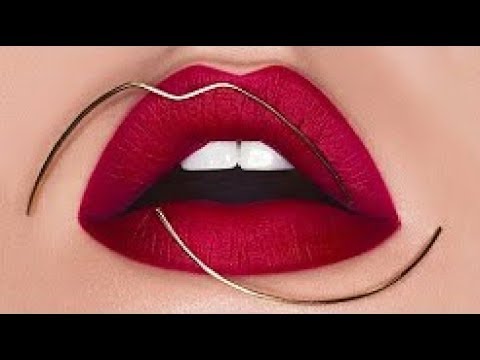 Lipstick Tutorial 💄 Maquillaje de Labios Compilation 💋 Lip Art Makeup ...