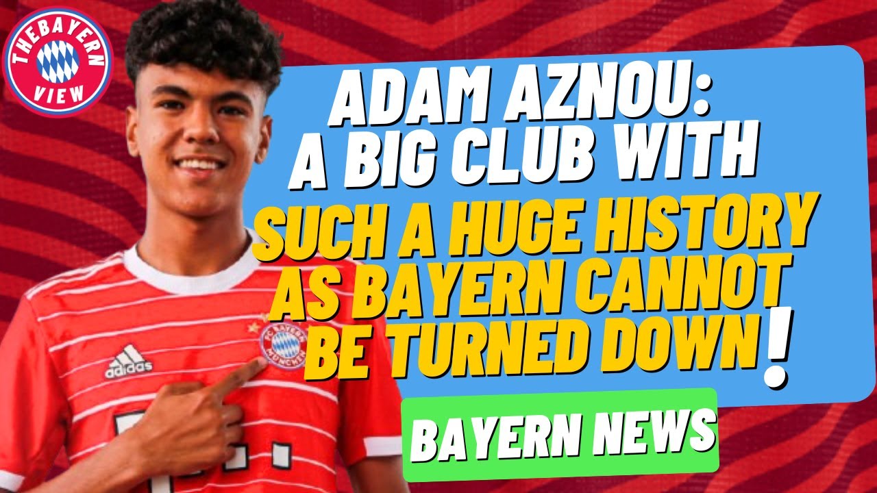 Adam Aznou Talks on why he LEFT FC Barcelona for Bayern Munich ...