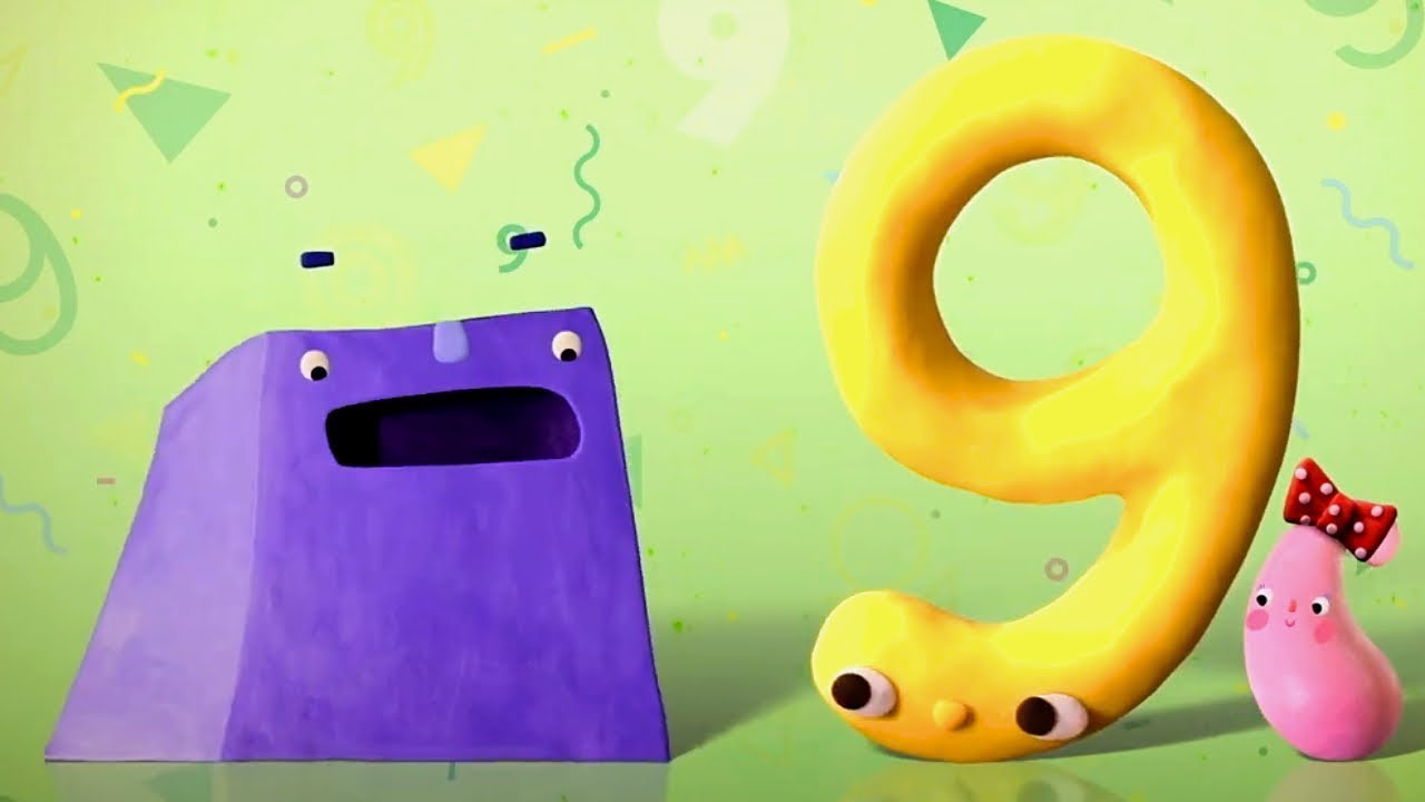 Count with Claymotions - Number 9 | Learning cartoons for kids | Toons ...
