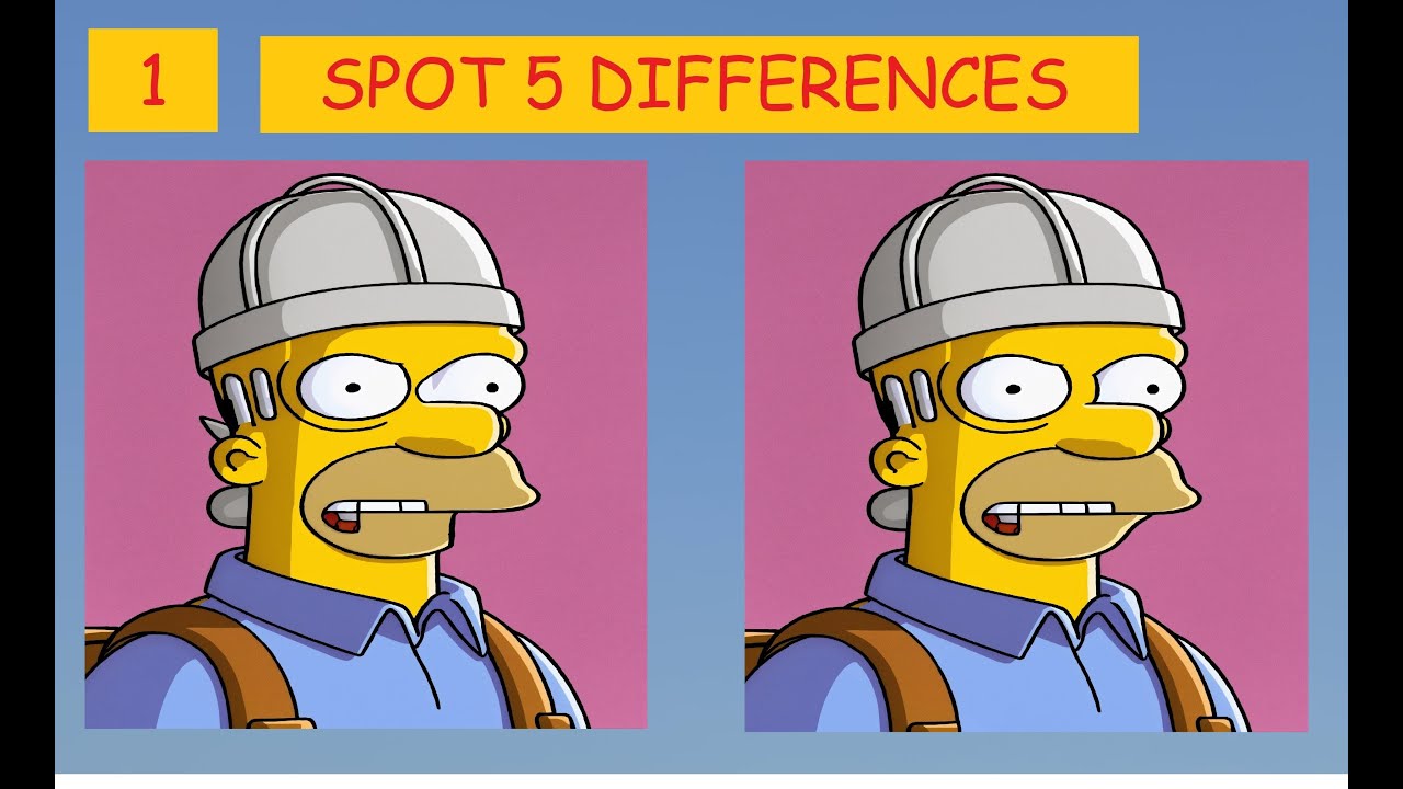SPOT THE DIFFERENCE | CARTOON | JAPANESE PUZZLE | 100 SECOND PUZZLE ...