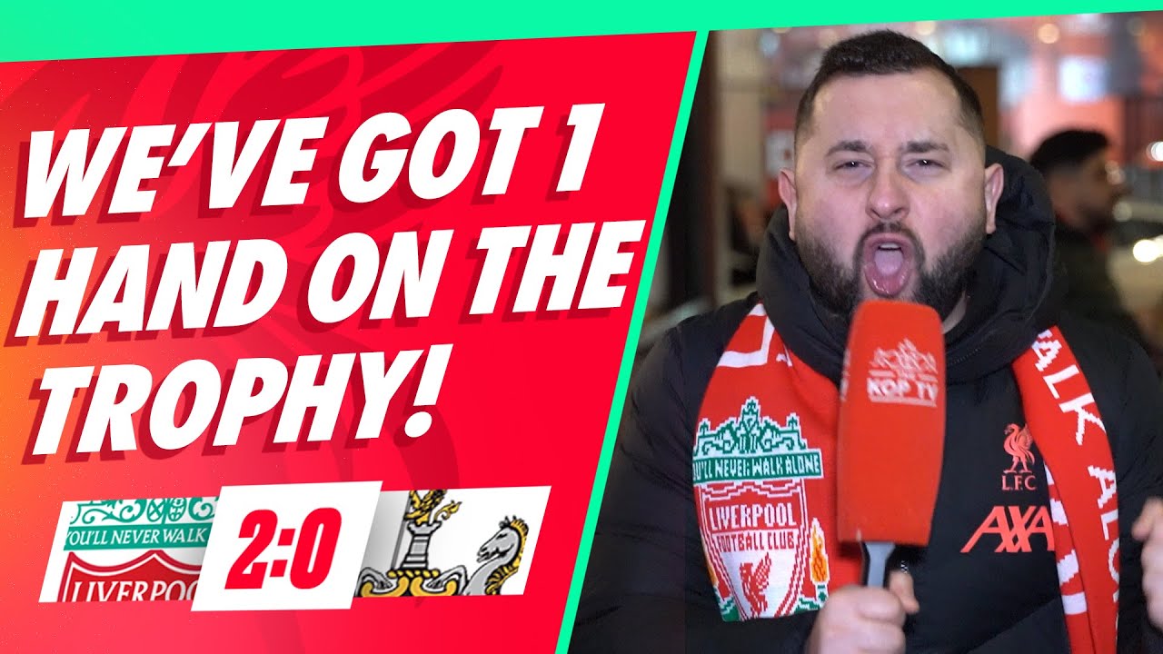 'WE'VE GOT ONE HAND ON THE TROPHY!' | Liverpool 2-0 Newcastle | Mario ...