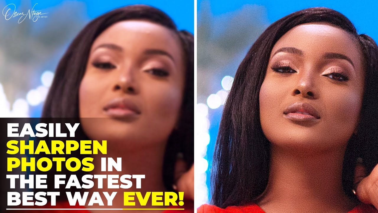 Photoshop Tutorial: HOW make photos SHARP IMAGES IN PHOTOSHOP! - YouTube