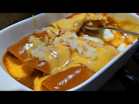 No-Oven Ground Beef Enchiladas | Cheesy Enchiladas Recipe EASY!