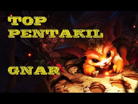 TOP Pentakill GNAR 2014-2015 - YouTube