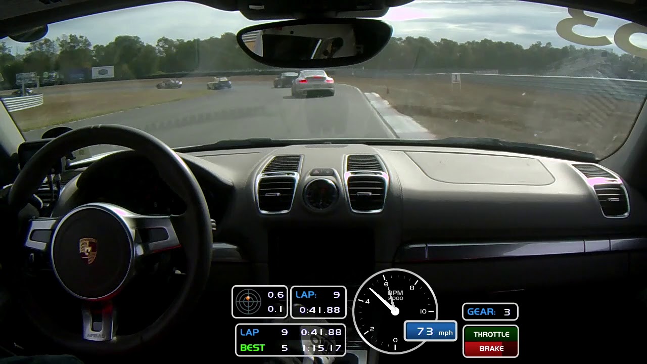 Porsche Cayman GTS at NJMP Lightning – DE PCA Event Black run group ...