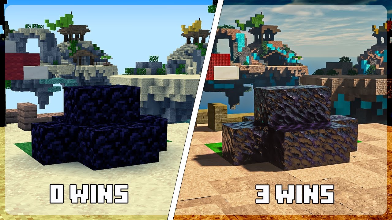 Minecraft Bedwars, But Every Game Gets More Realistic! #pikanetwork ...