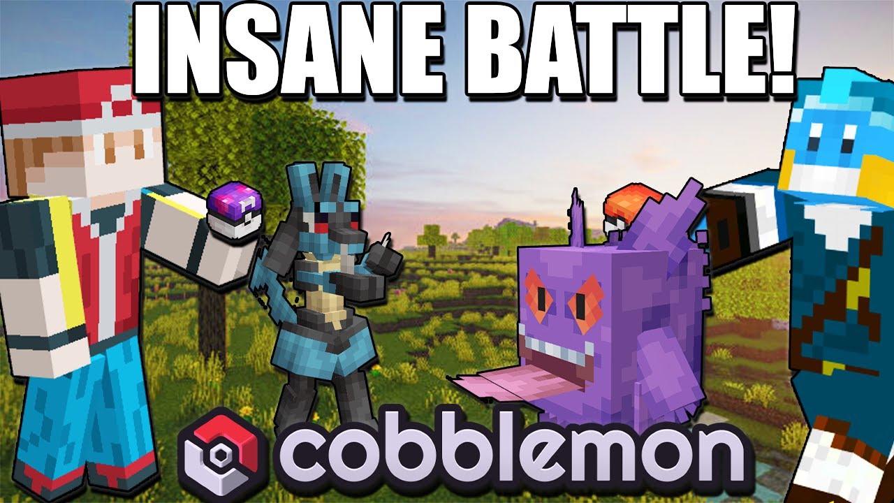 1 hour to catch Pokemon… Then we Battle | Cobblemon Mod - YouTube