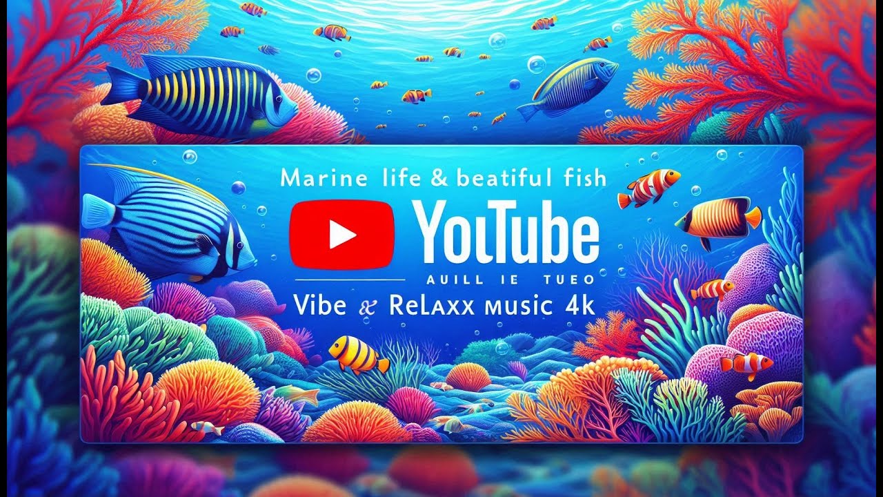 4K Marine Life & Colorful Fishes with Relaxing Music | Ultimate ...