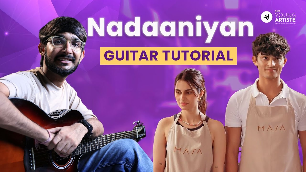 Nadaaniyan | Akshath | Aisha Ahmed | Guitar Tutorial | Easy Guitar ...