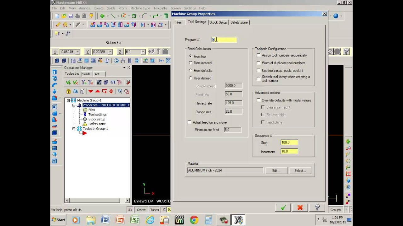 Mastercam (Machine Group) - YouTube