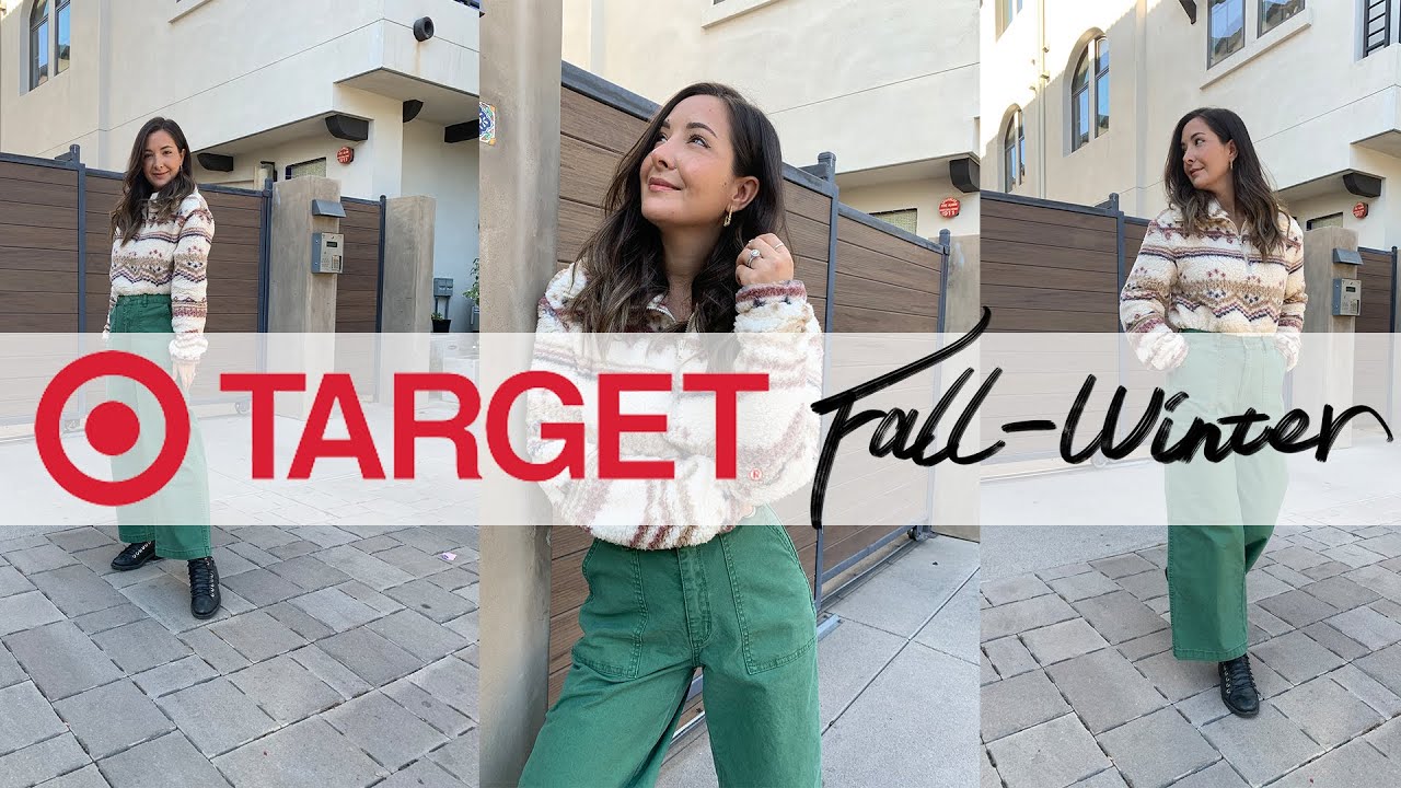 Target Try-On Clothing Haul | Fall & Winter - YouTube