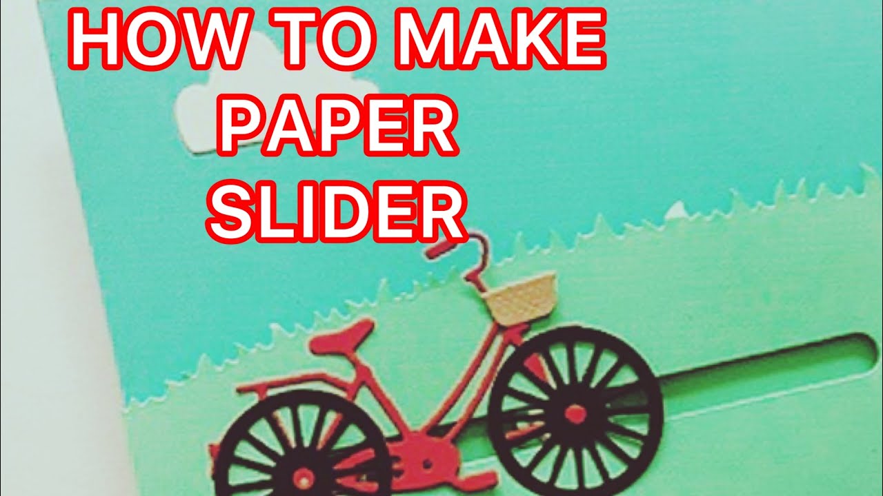 How to make a paper slider #trending #papercraft #art #viralvideo # ...