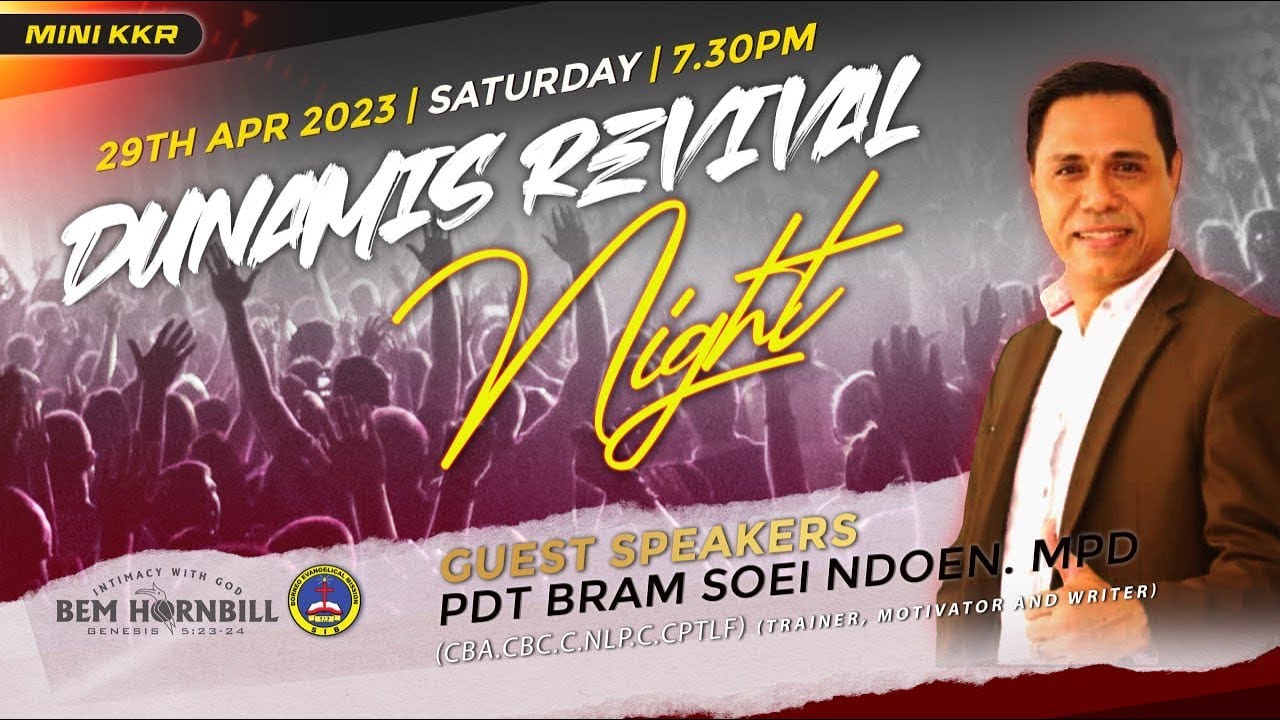 LIVE | 29-04-2023 | DUNAMIS REVIVAL NIGHT MINI KKR | PDT BRAM SOEI ...