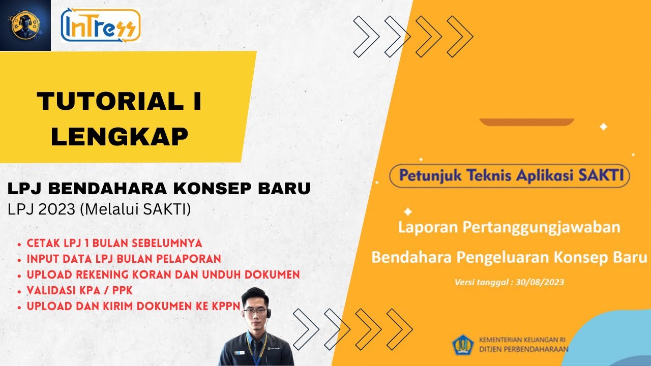 Tutorial Upload LPJ Bendahara Pengeluaran Konsep Baru (Melalui SAKTI ...