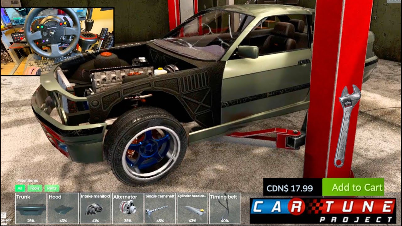 CAR TUNE : Project Ep1 PC - Buying & Fixing FIRST Car Purchase w/Car ...