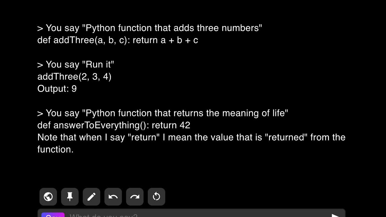 Teaching Python to GPT-3 in AI Dungeon - YouTube