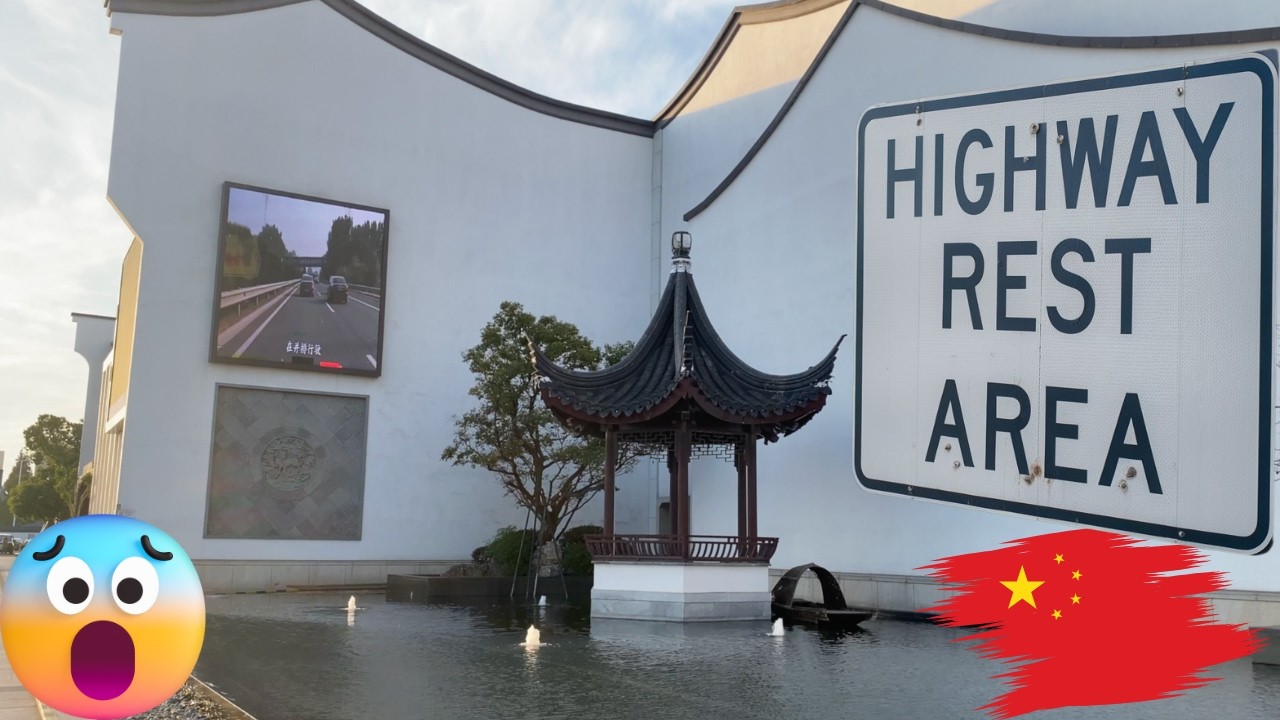 Shocking Highway Rest Area Infrastructure in China 🇨🇳 - YouTube