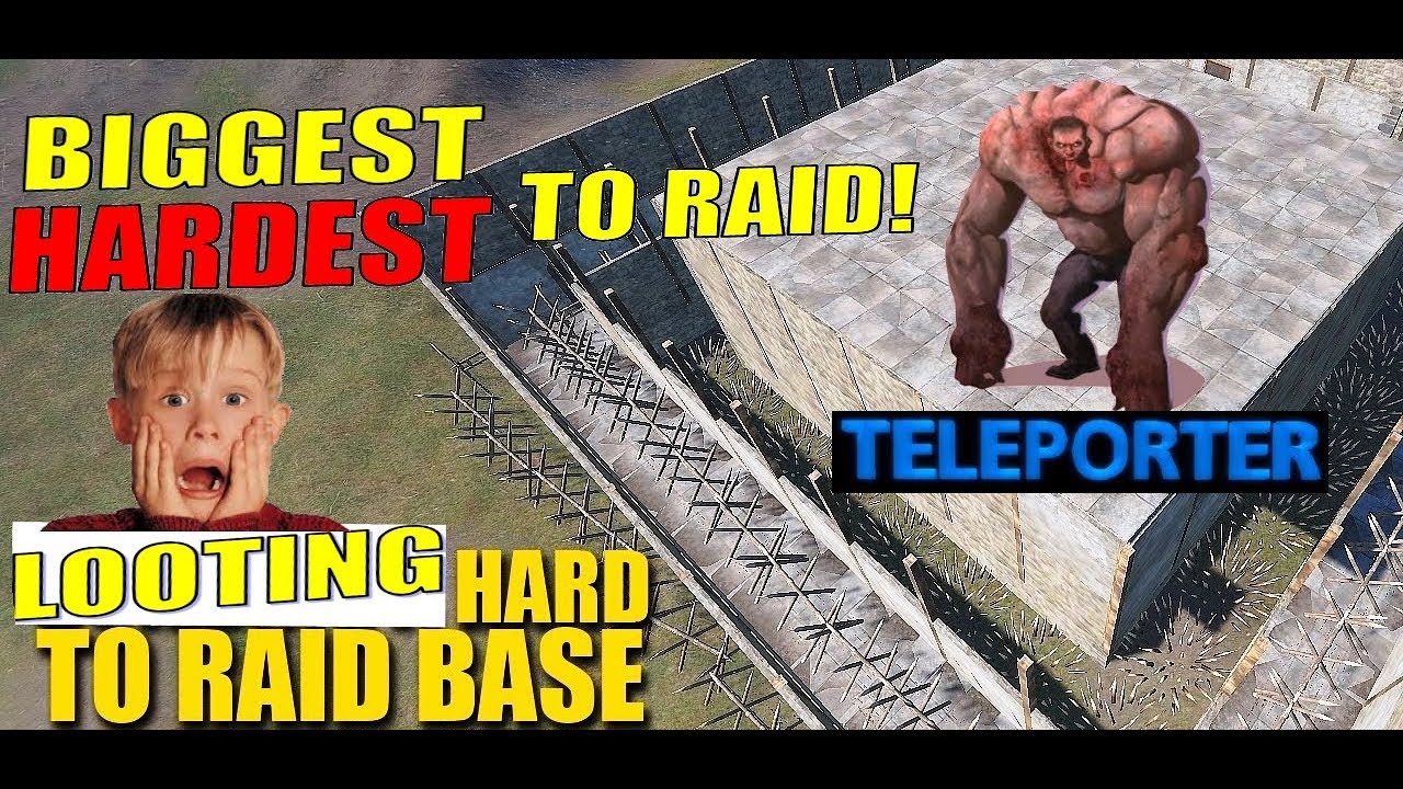 Biggest and Hardest Base to Raid! ME vs Teleporting Big One! LAST DAY ...