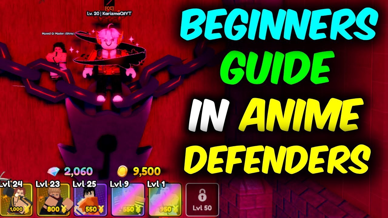 TIPS & TRICKS To Become A PRO In Anime Defenders (roblox) - YouTube