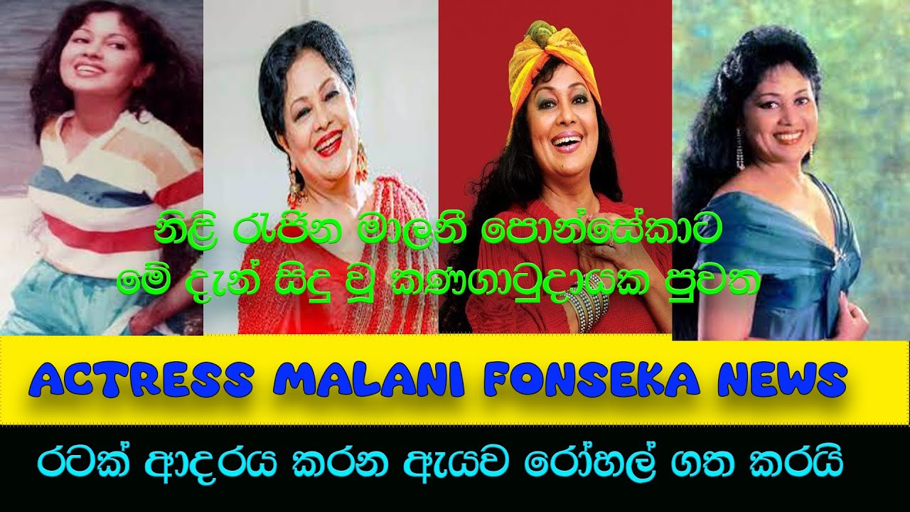 නිළි රැජින මාලනී පොන්සේකාට මේදැන් සිදුවූ කනගාටුදායක පුවත | Actress ...
