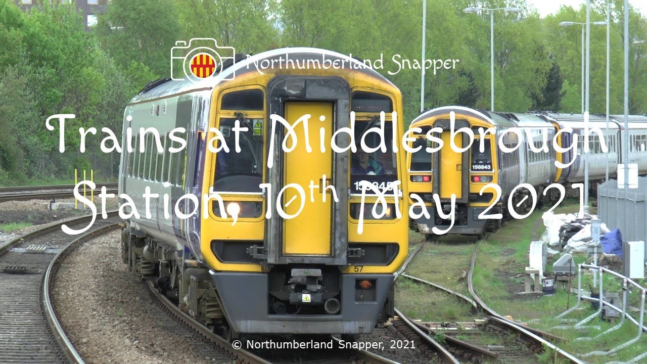 Middlesbrough Station Stoppers and Freight Trains - YouTube