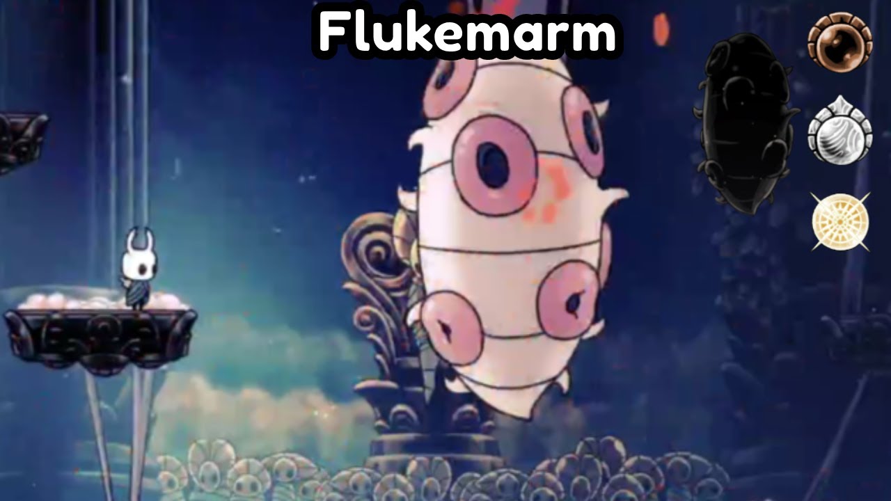 Flukemarm [Hitless] Radiant - Boss Fight, Hollow Knight - YouTube