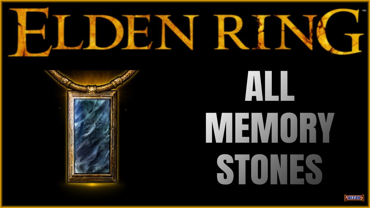 Elden Ring | All Memory Stones - YouTube