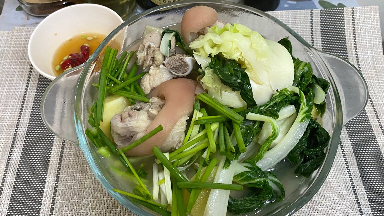 How To cook Nilagang Pata (Pork Knuckles)Sabaw Pa Lang Ulam Na/my ...