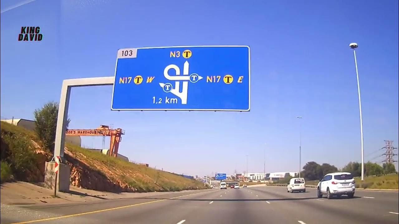 Driving on N3 Highway South Africa - YouTube