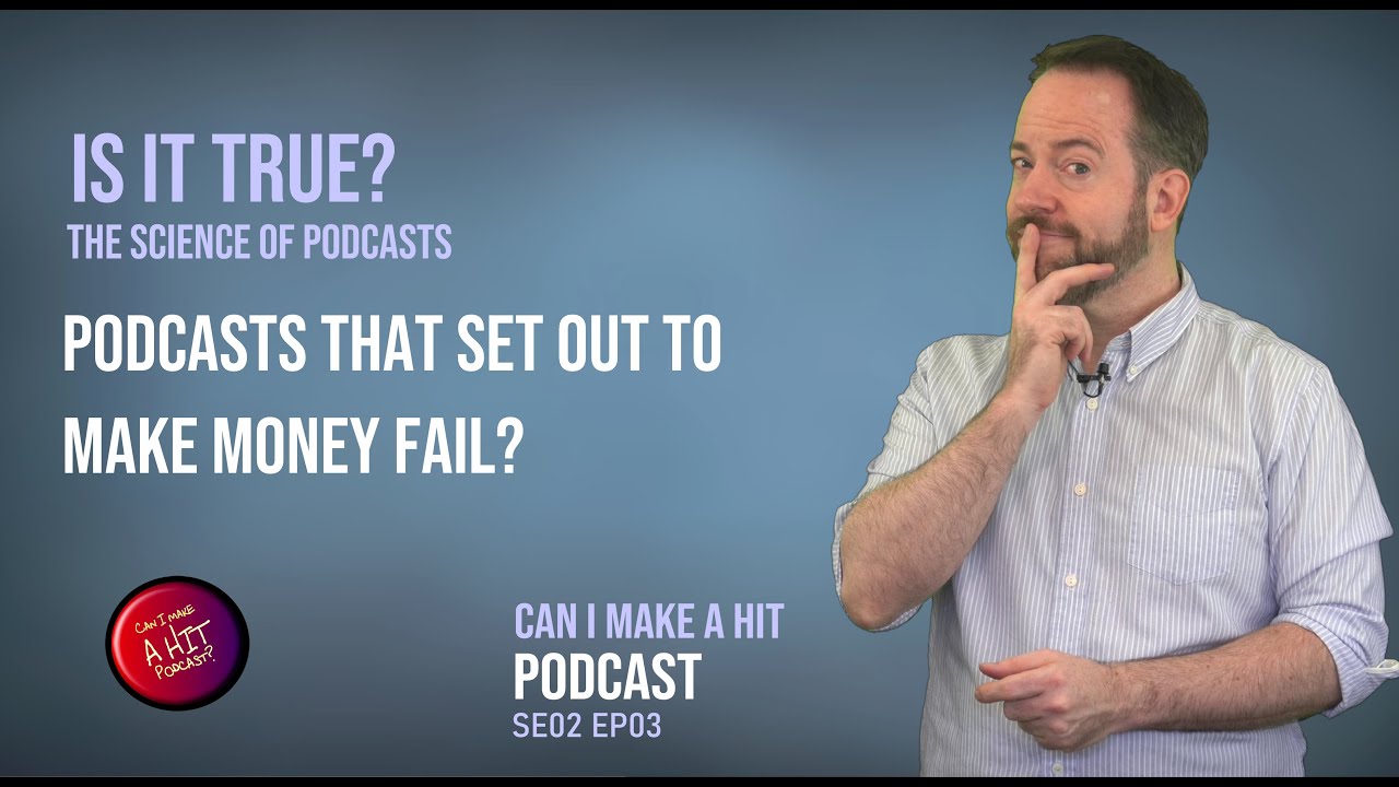 All podcasts that try to sell things fail, true or false? - YouTube