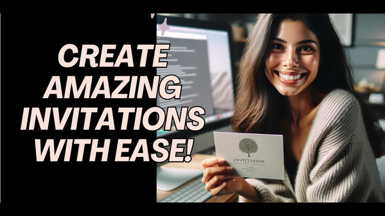 How to Make Beautiful Invitations on Canva for Free! - YouTube