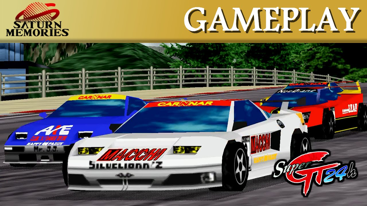 Super GT 24h [Model 2] [Arcade] by Jaleco - Long Course (3'51"88) [HD ...