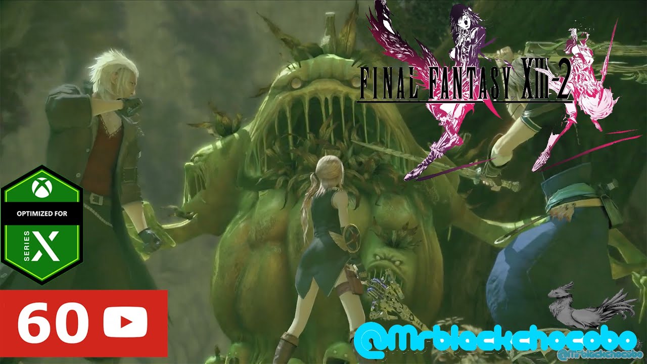 Giant Flan Boss Fight - Final Fantasy XIII-2 - YouTube