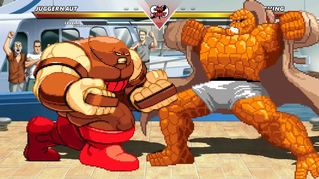 JUGGERNAUT vs THE THING - Highest Level Incredible Epic Fight! - YouTube