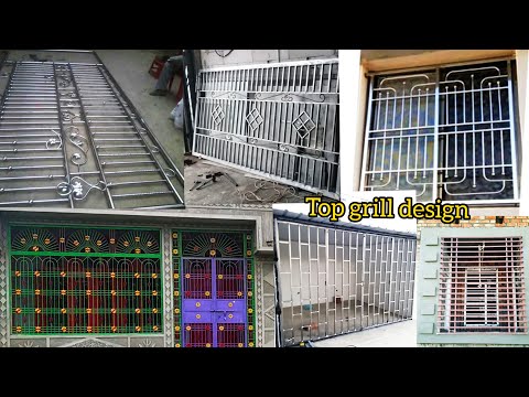 top 120 new grill design / sample grill design / window Grill design / Iran grill design / part 55