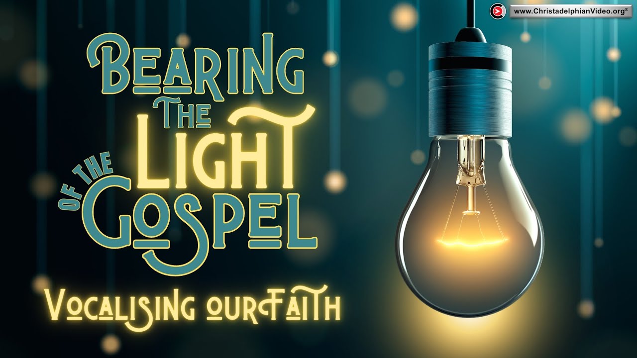 Bearing the Light of the Gospel: Vocalising our Faith. - YouTube